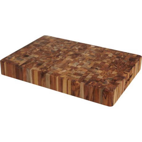 Teakhaus Checker Cutting Board - 20x14x2.5” - Save 33%