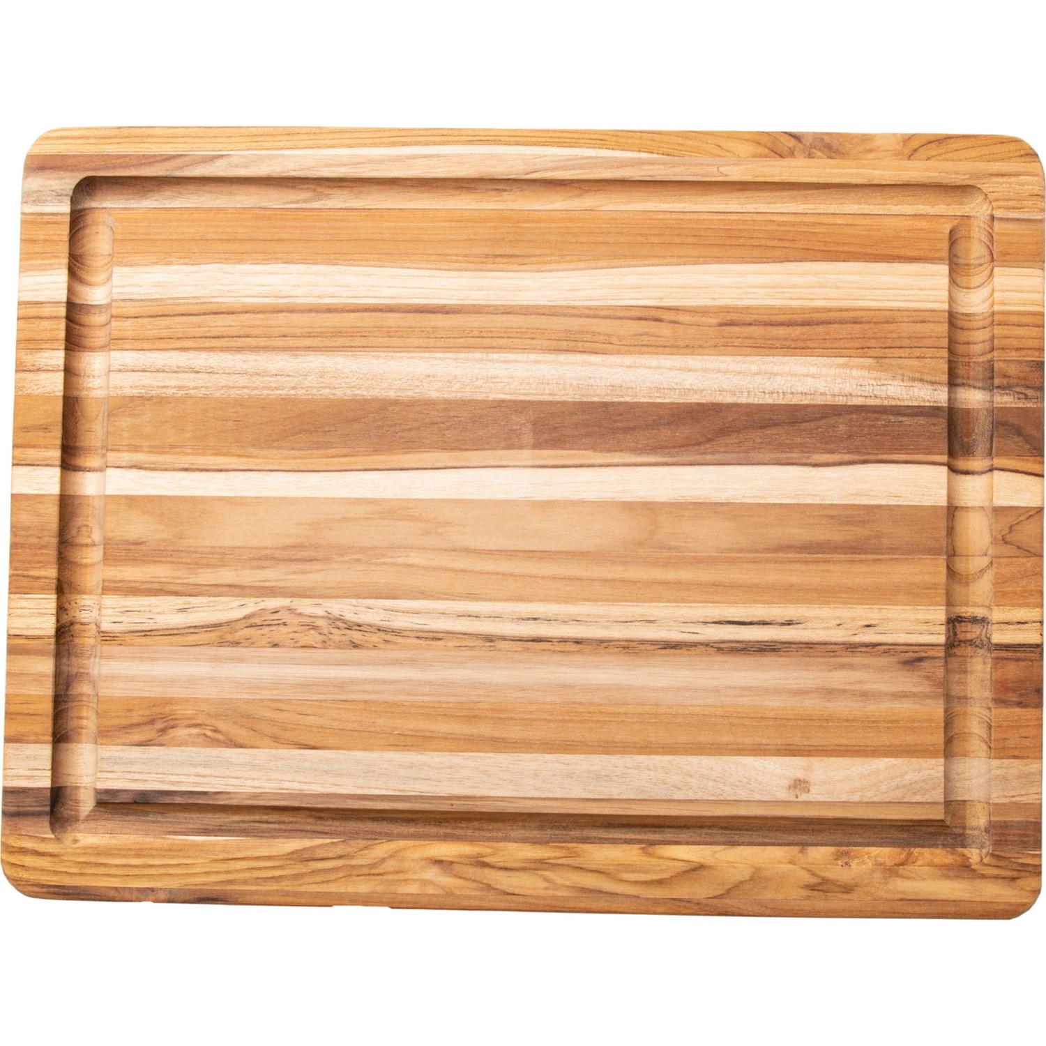 Teakhaus Rectangle Carving Board with Hand Grips - 16x12” - Save 28%
