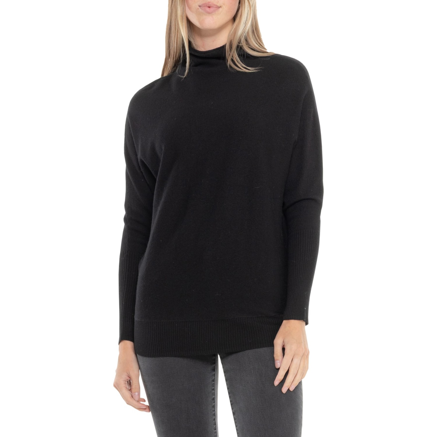 Telluride Clothing Company Funnel Neck Dolman Sweater - Merino Wool ...