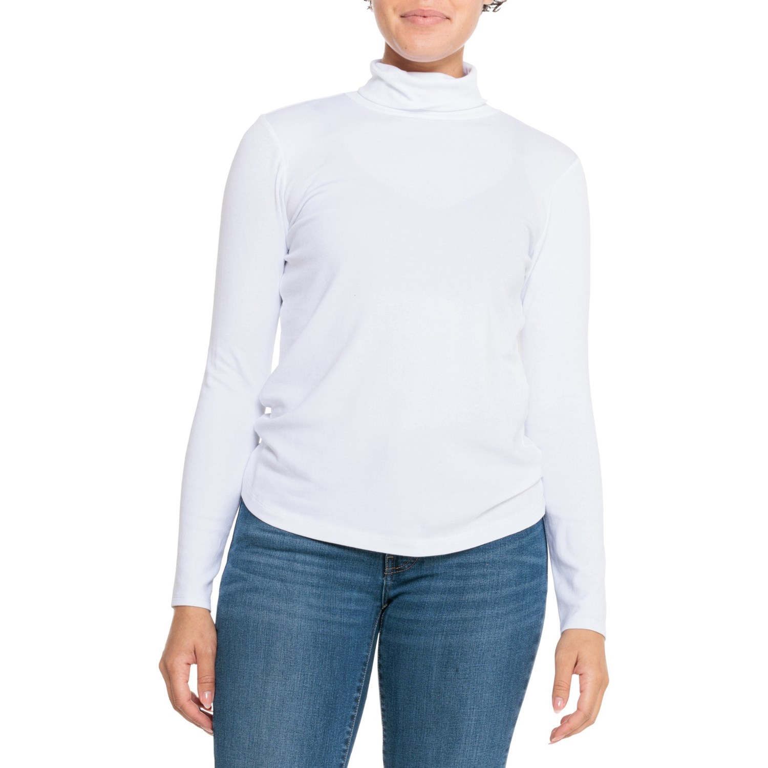 Telluride Clothing Company Pima Cotton and Modal Turtleneck - Long ...