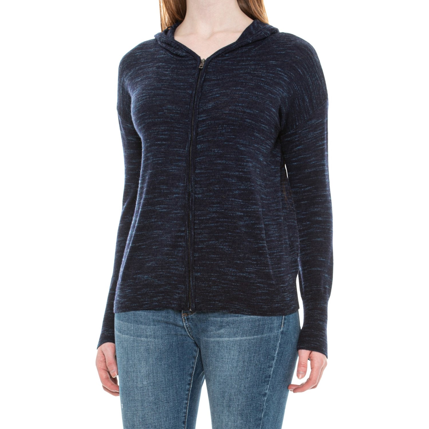 Telluride Clothing Company Zip Front Sweater Hoodie (For Women) - Save 25%