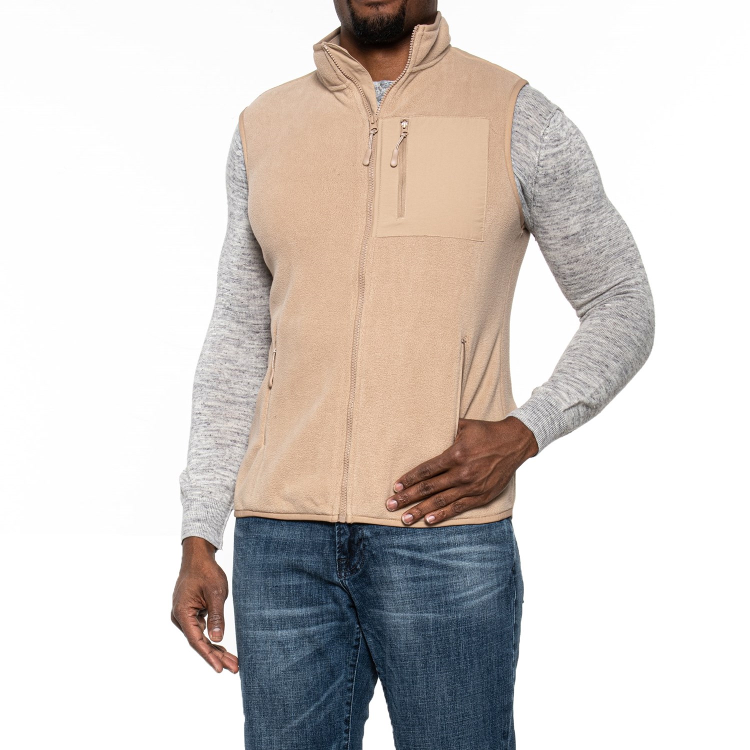 Telluride Solid Fleece Vest (For Men) - Save 55%