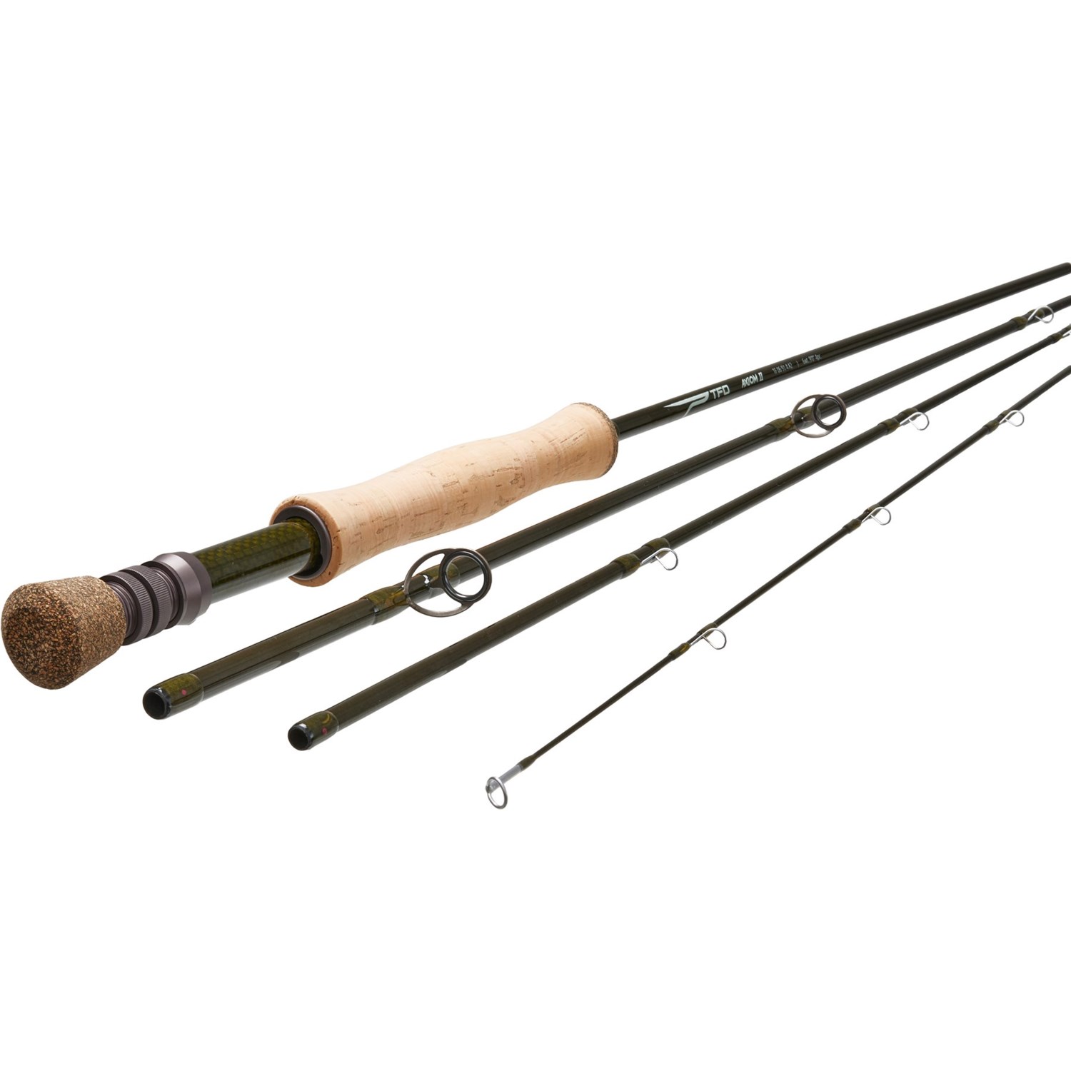 Temple Fork Outfitters Axiom 2 Fly Rod with Case - 6wt, 9’, 4-Piece ...