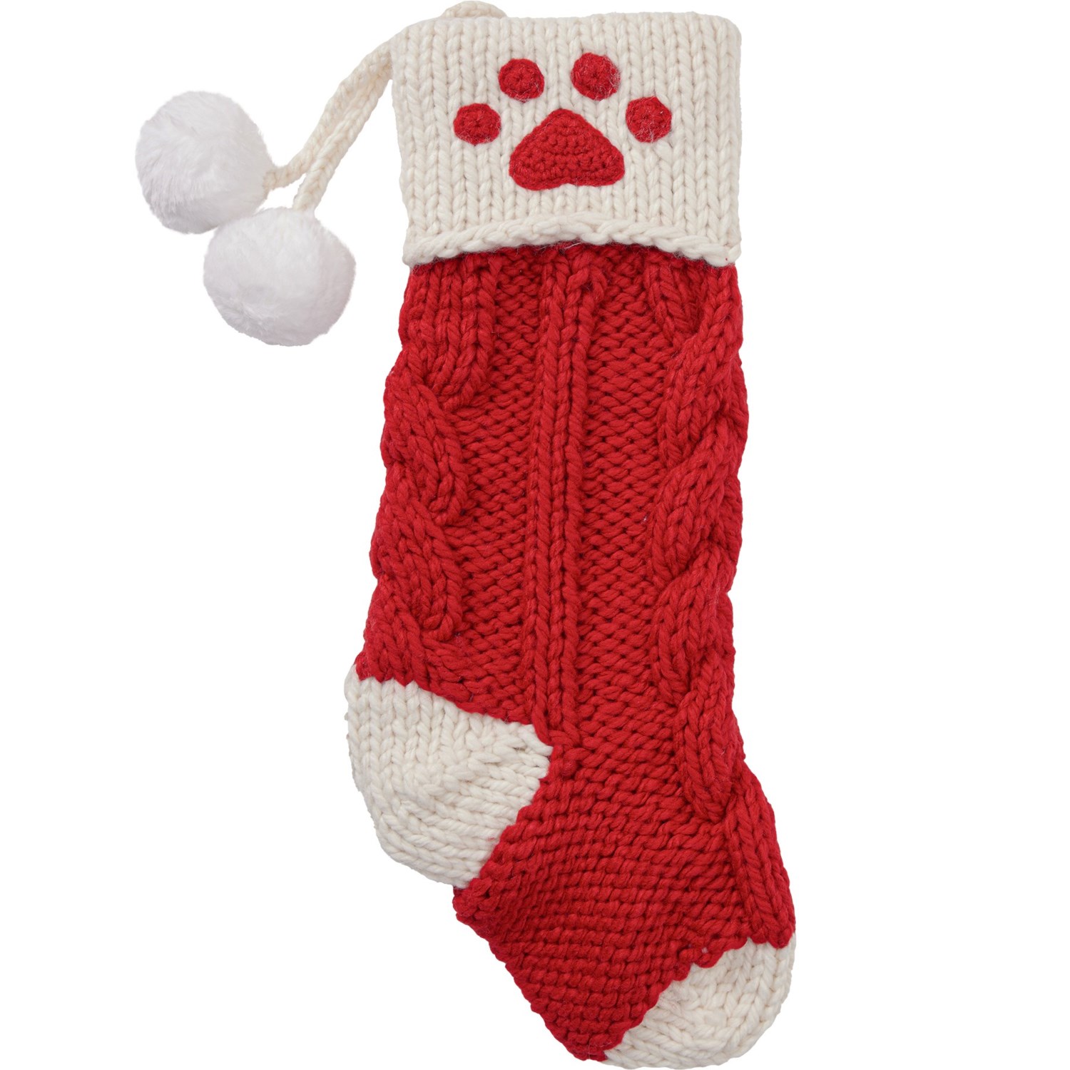 The Humane Society of the United States Cable-Knit Stocking - Save 35%