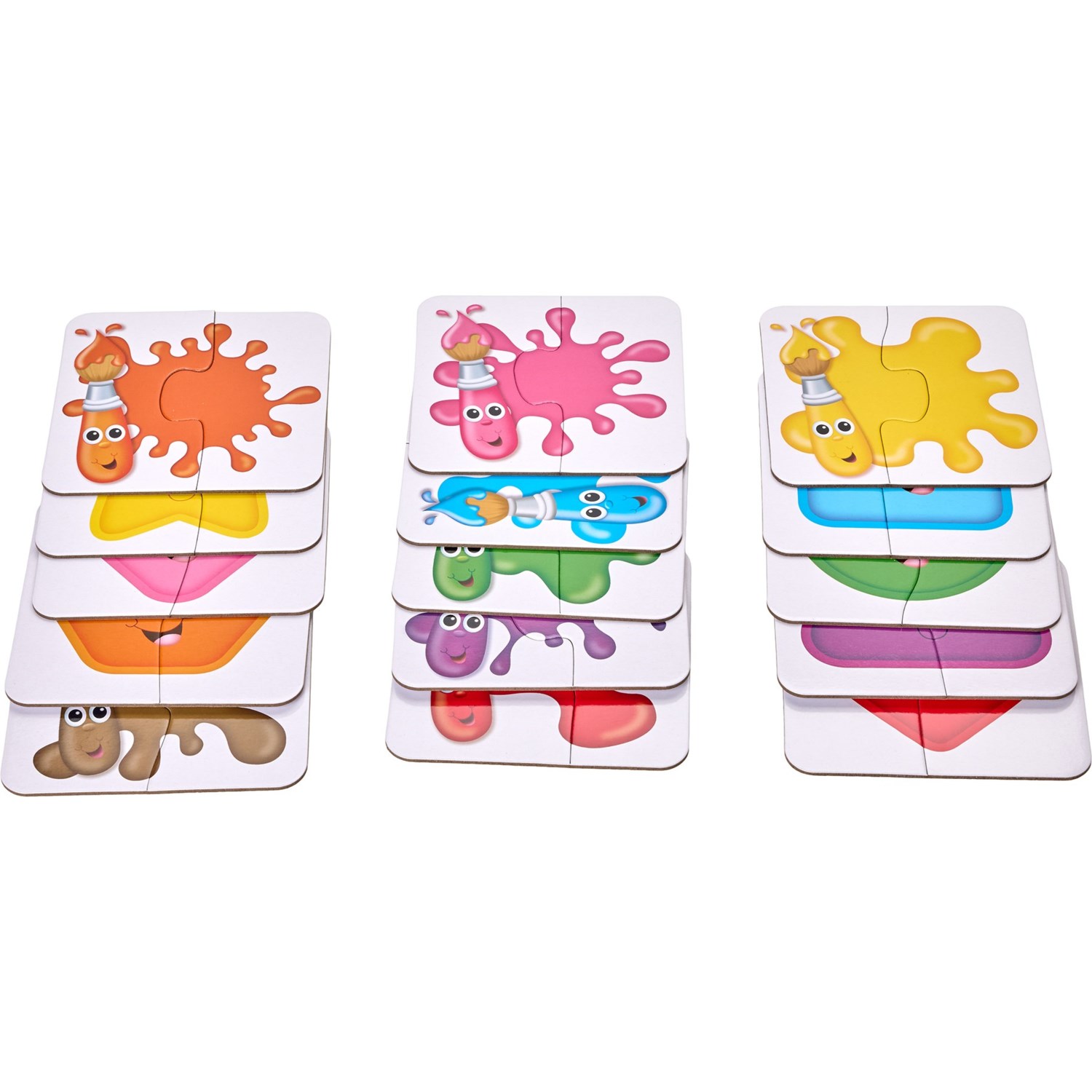 THE LEARNING JOURNEY My First Match It! Colors and Shapes Puzzle Sets ...