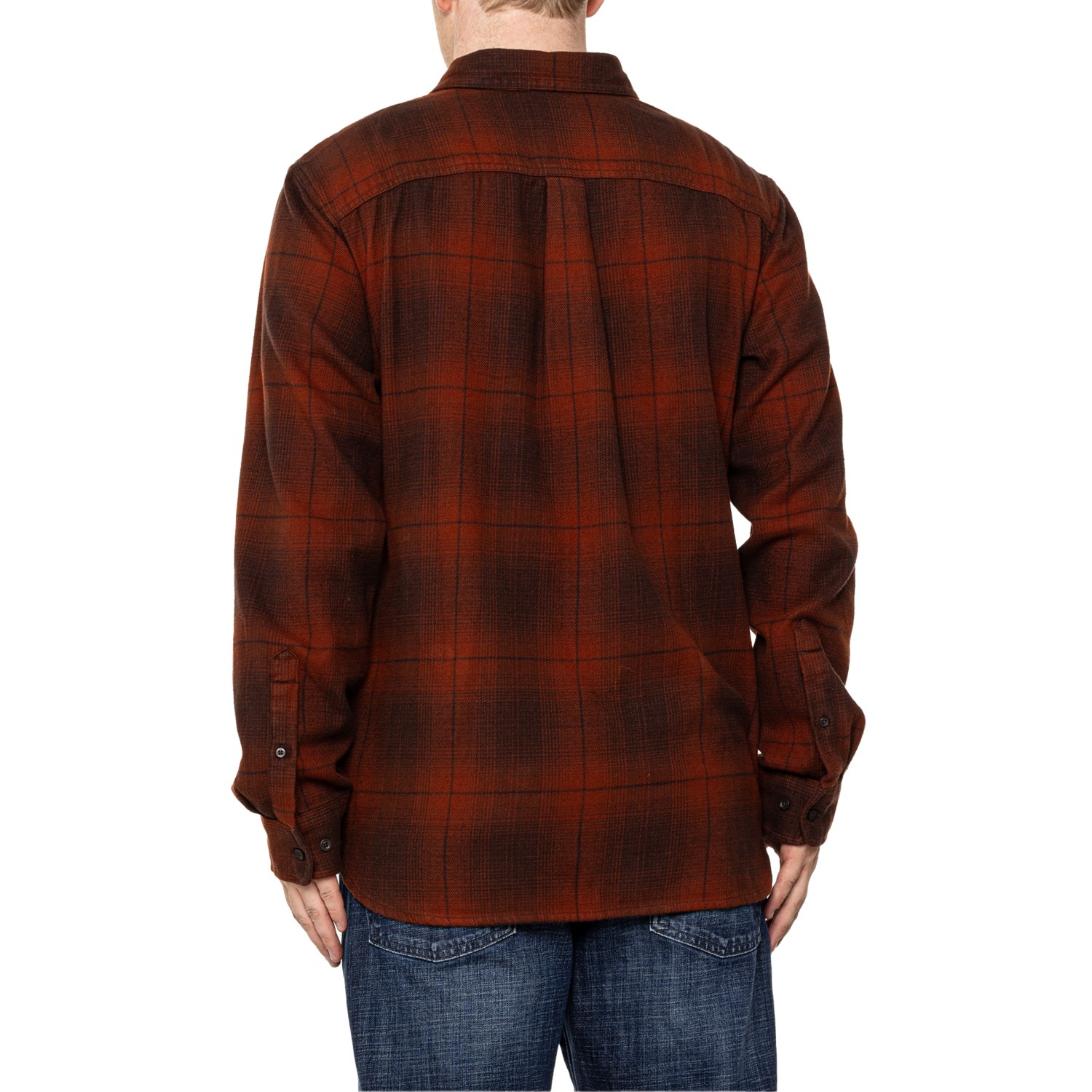 The North Face Men s Arroyo Flannel Shirt Coal Brown Medium Half Dome Shadow Plaid