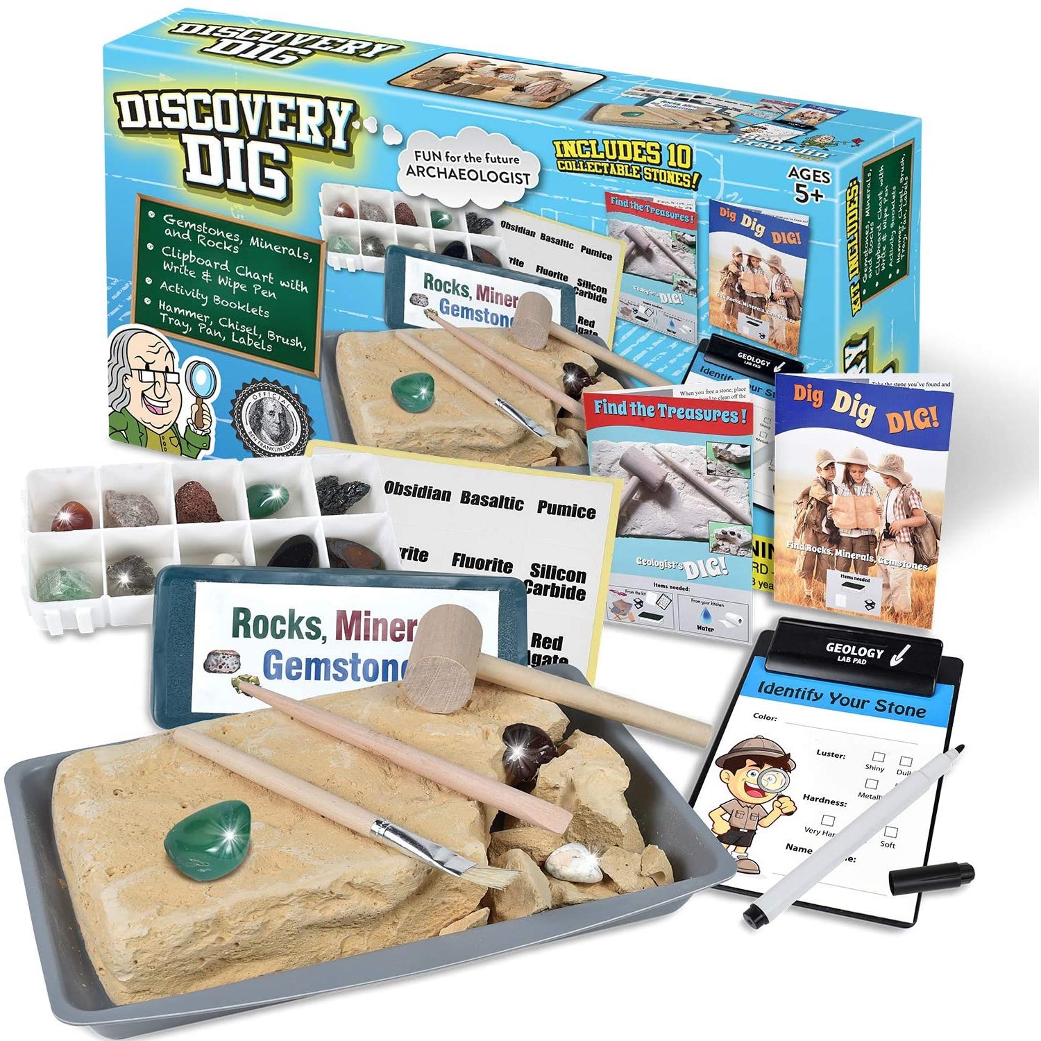 THiN AiR Dr. Stem Discovery Rock and Gem Dig Set - Save 32%