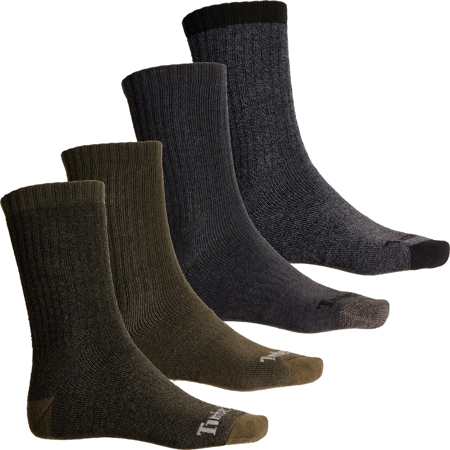 Timberland Basic Full Cushion Boot Socks (For Men) - Save 33%