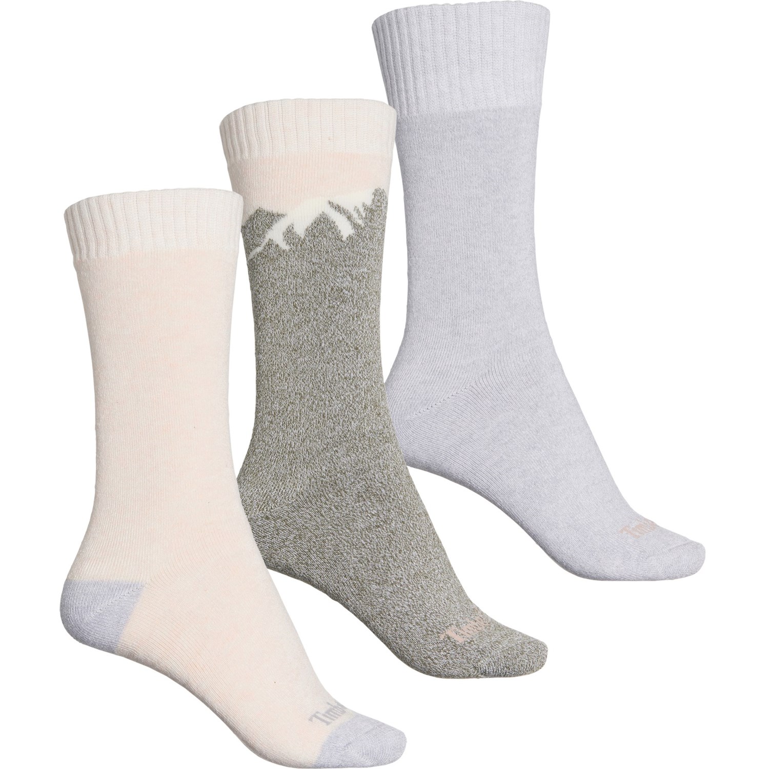Timberland Mountain Marl Full Cushion Boot Socks (For Women) - Save 33%