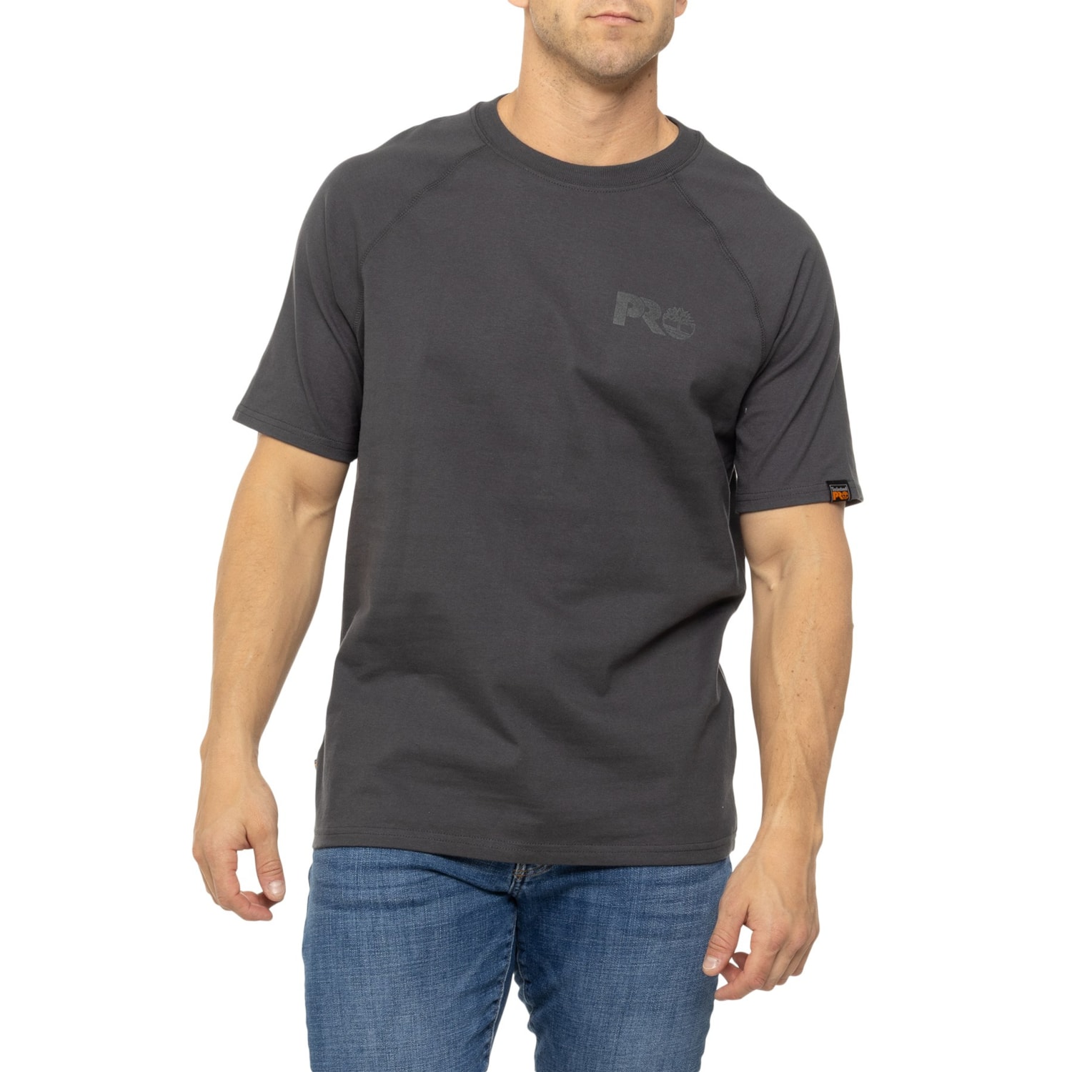 Timberland Pro Midweight Core Reflective Pro Logo T-Shirt - Short ...