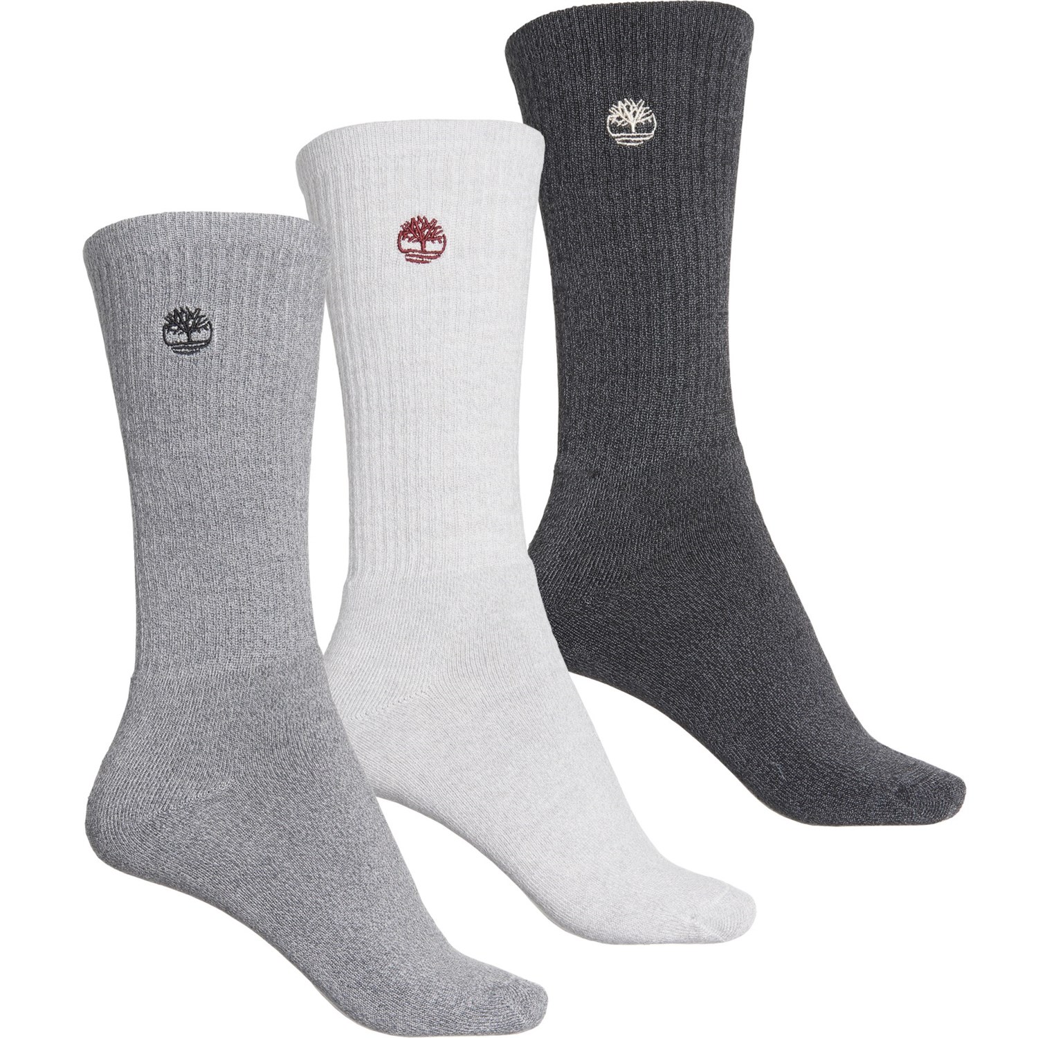 Timberland Ribbed Marled Full Cushion Boot Socks (For Women) - Save 33%
