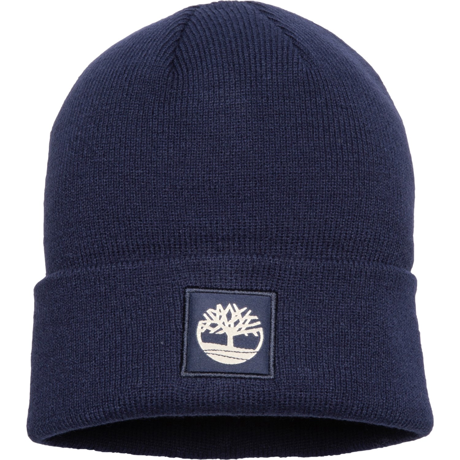 Timberland Tonal Patch Cuffed Beanie (For Men) - Save 44%
