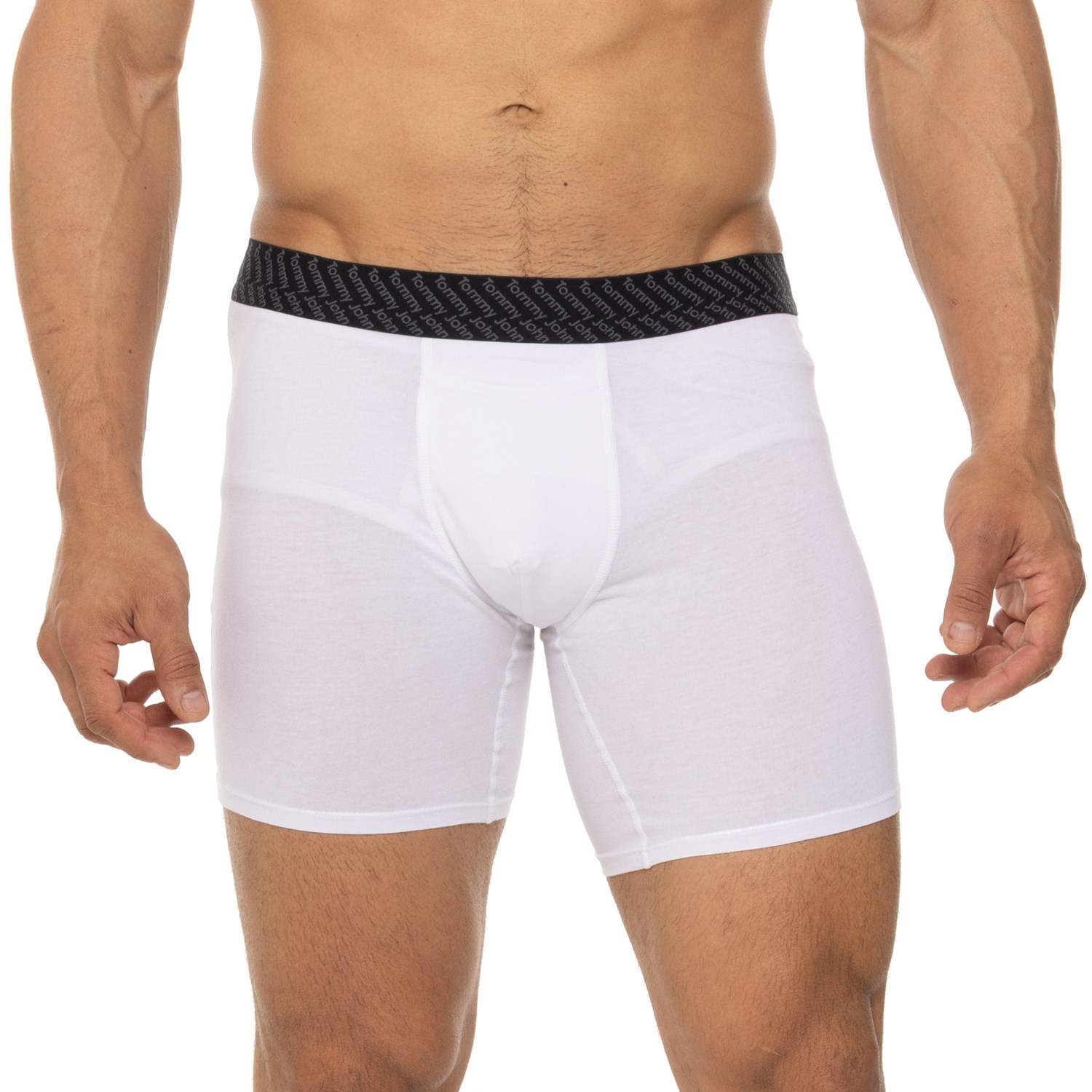 Tommy John Cotton Basics Boxer Briefs - 2-Pack, 6” - Save 68%