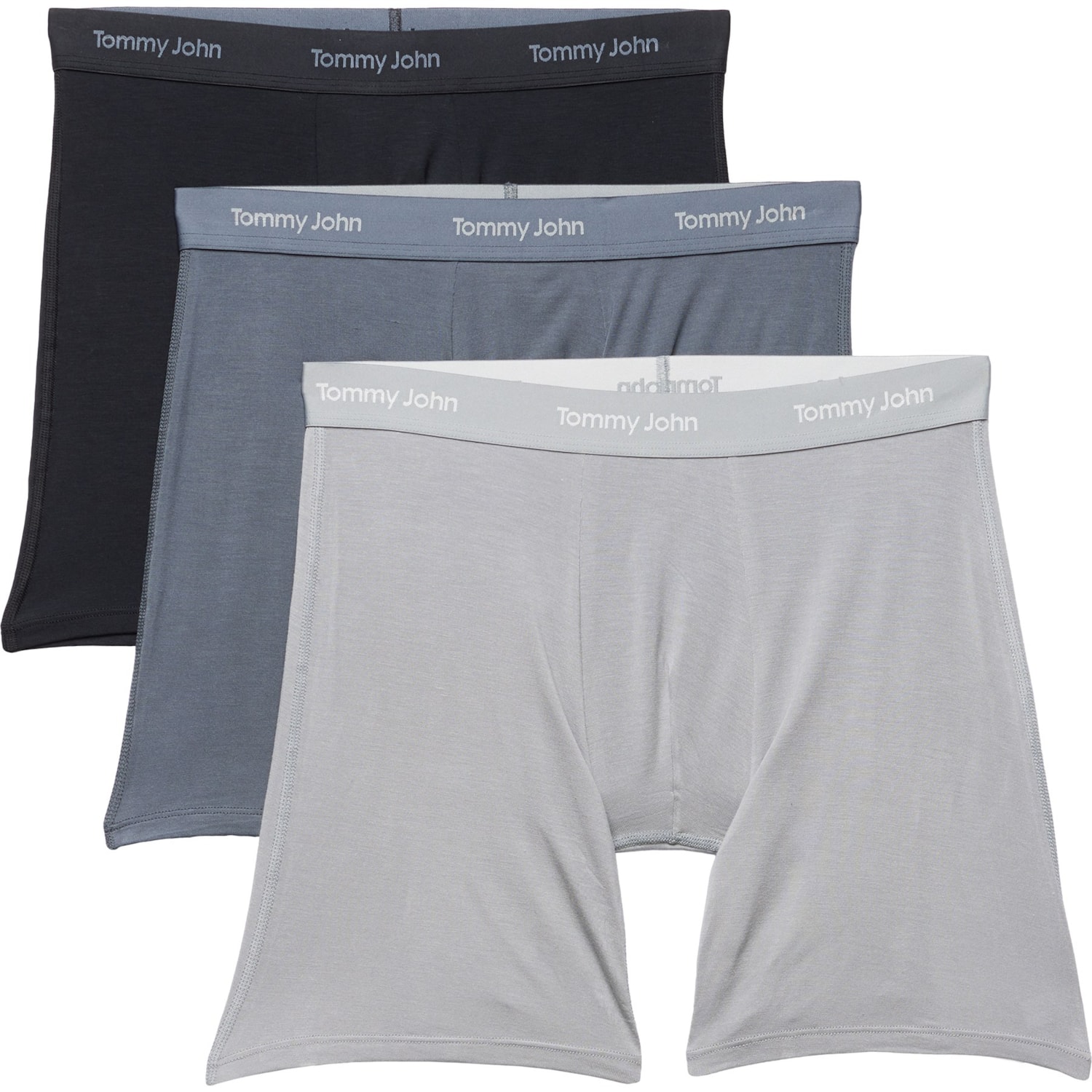 Tommy John Essential Second Skin Boxer Briefs - 3-Pack - Save 37%