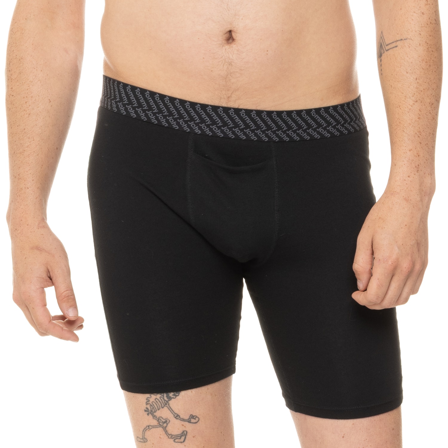 Tommy John Stretch Cotton Basics Boxer Briefs - 2-Pack, 8” - Save 58%