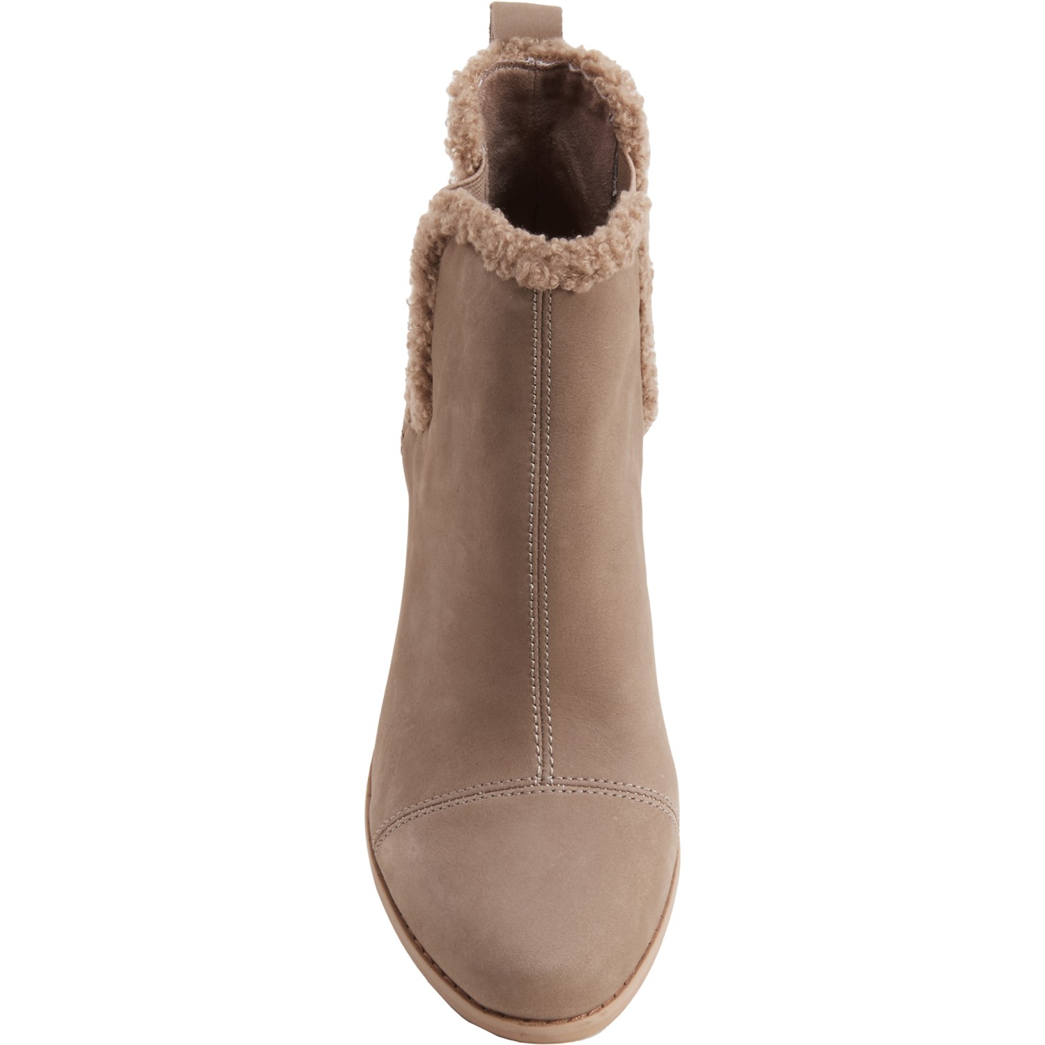 TOMS Everly Faux-Shearling Trim Chelsea Boots (For Women)