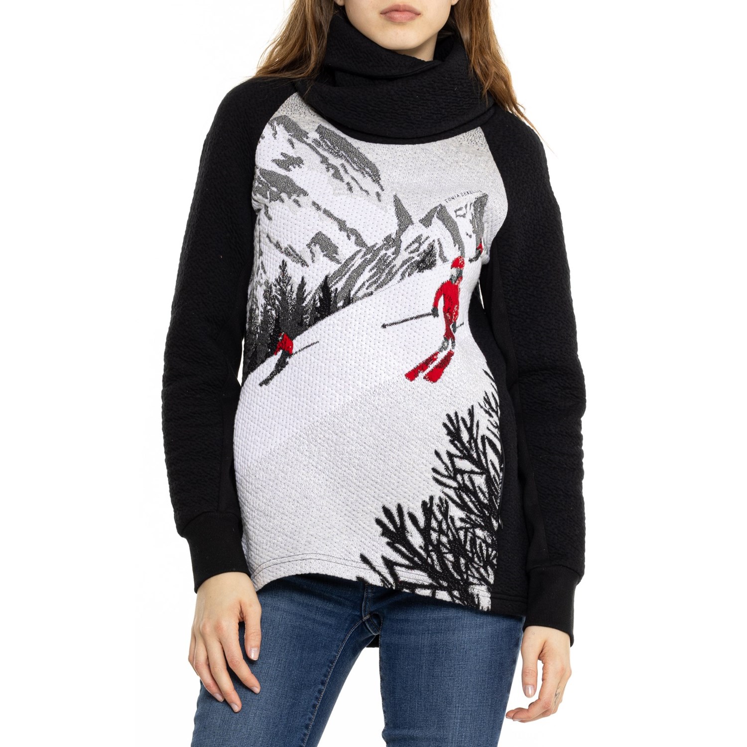 TONIA DEBELLIS Mina Tunic Shirt - Long Sleeve - Save 75%