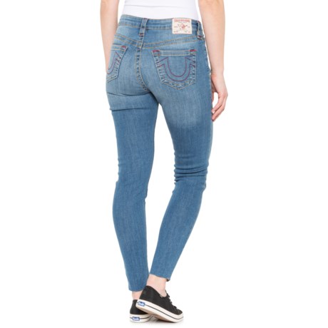 True Religion Jennie Raw Hem Skinny Jeans (For Women) - Save 65%