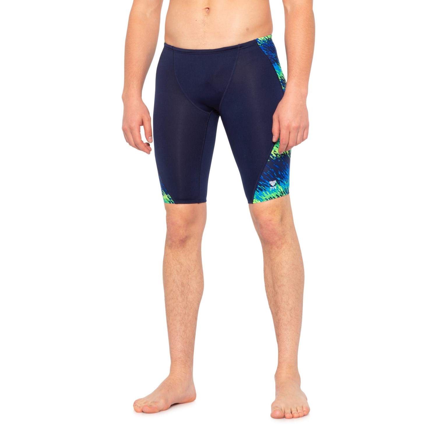 TYR Blue-Green Perseus Jammer Swimsuit (For Men) - Save 50%