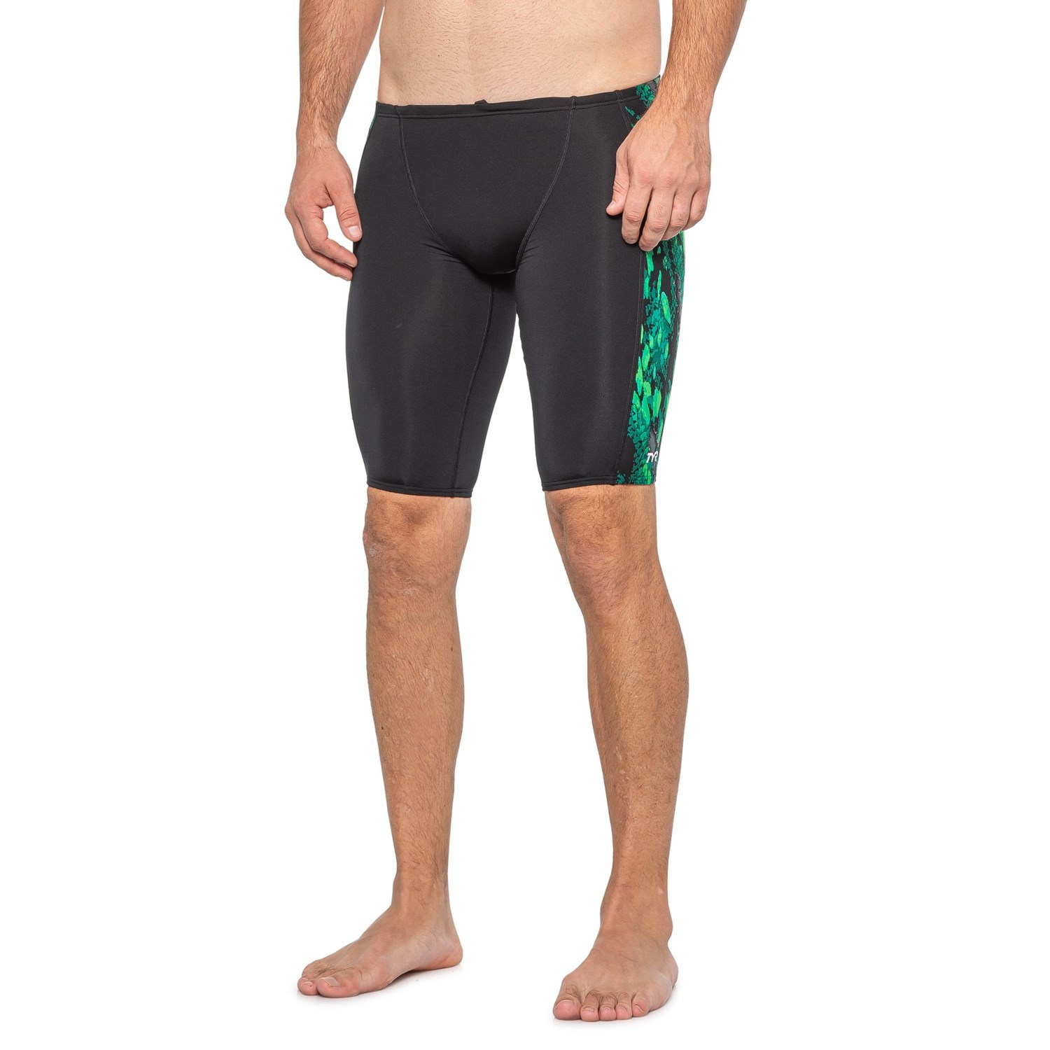 TYR Green Brandello Swim Jammer (For Men) - Save 50%