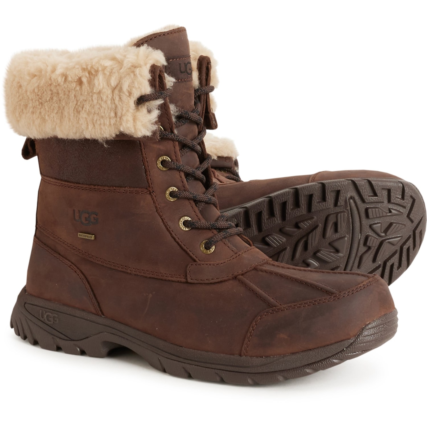 UGG® Australia Butte Distressed Snow Boots (For Men)