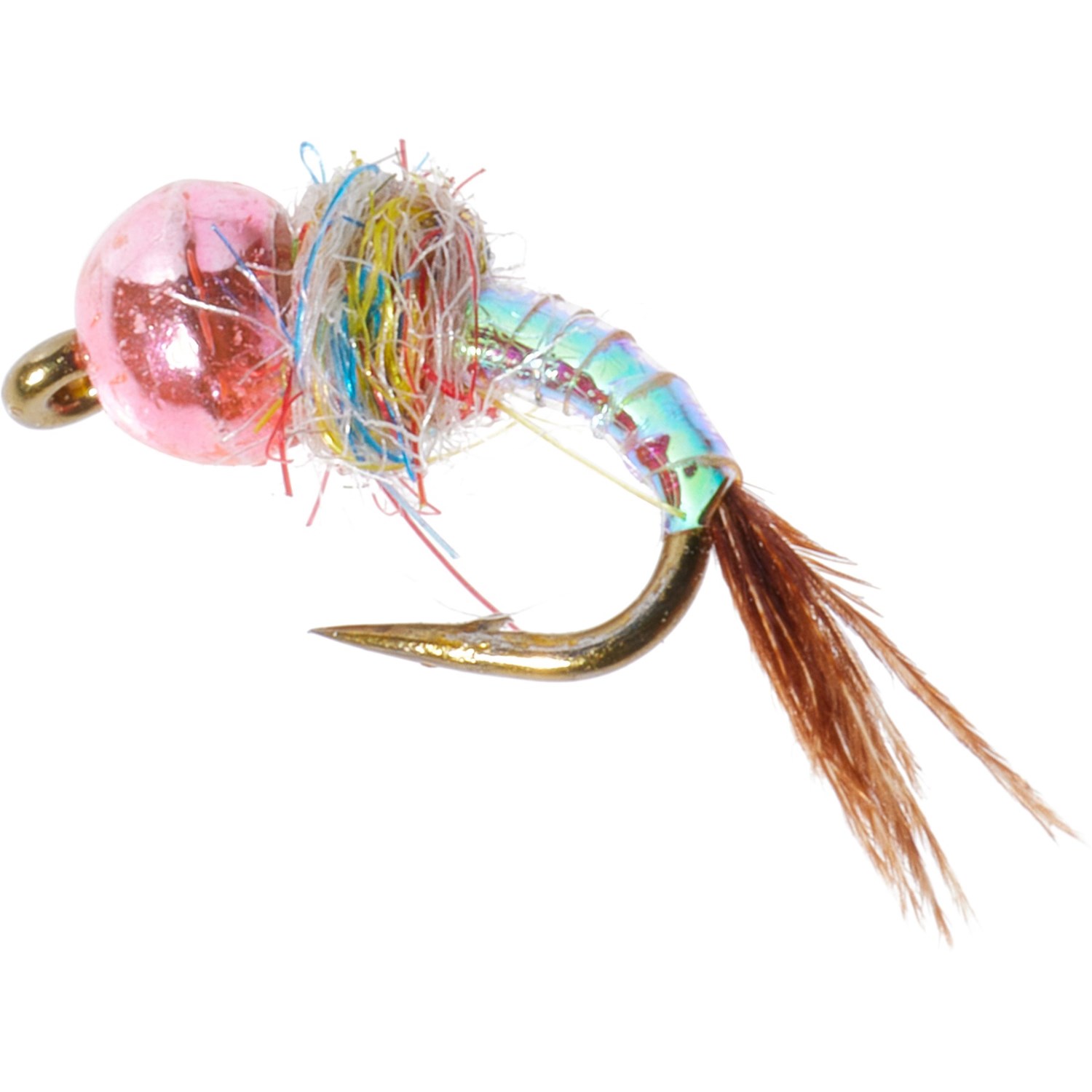 UMPQUA Egan’s Tungsten Rainbow Warrior Nymph Fly - Dozen - Save 58%