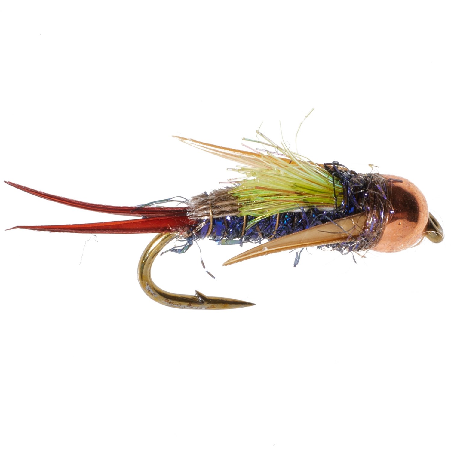 UMPQUA Psycho Prince Gold Bead Nymph Fly - Dozen - Save 58%