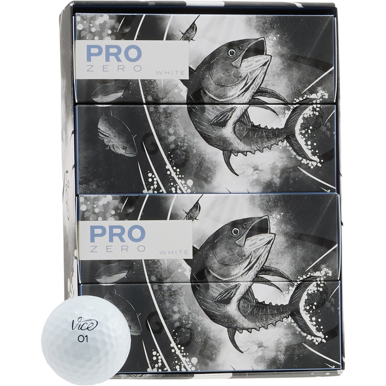 Vice Golf Pro Zero Golf Balls - 12-Count - Save 33%