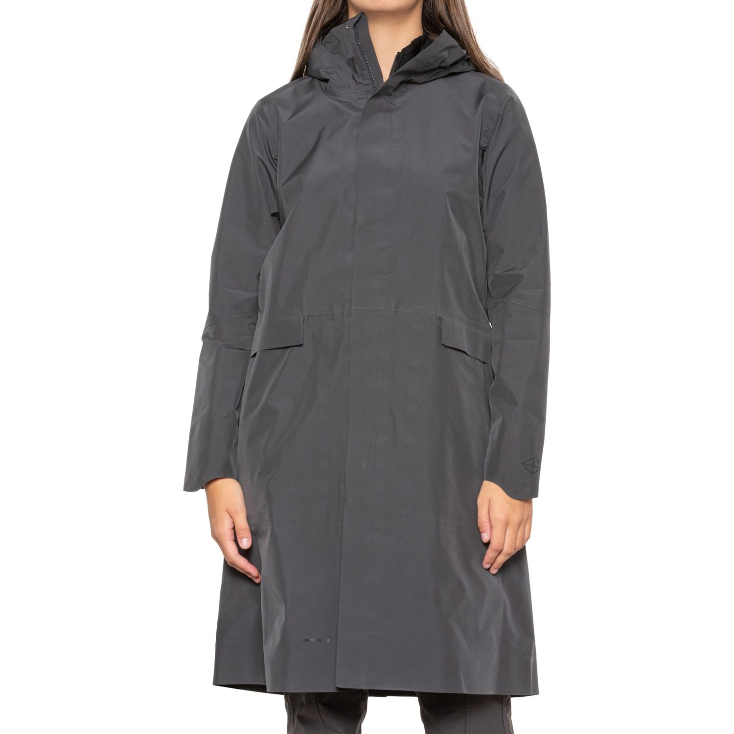 VIEV Long Gore-Tex® Hooded Jacket - Waterproof - Save 45%