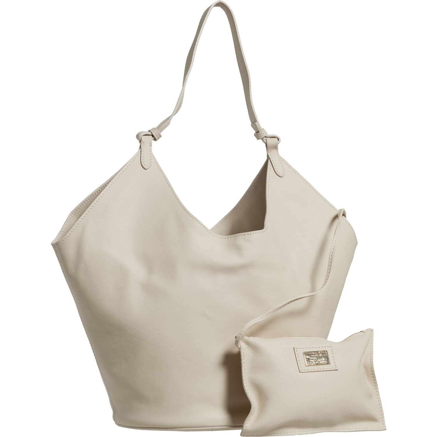 VIOLA CASTELLANI Made in Italy Oval Bottom Hobo Bag - Leather - Save 57%