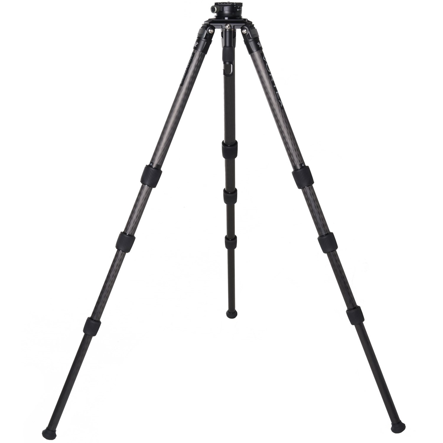 Vortex Optics Radian Carbon Fiber Tripod with Leveling Head Kit ...