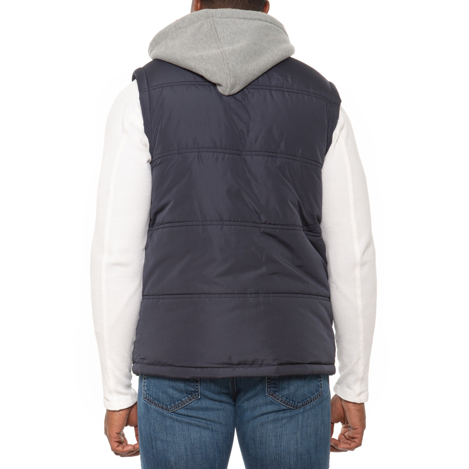 Weatherproof Vintage Sherpa Lined Hooded Puffer Vest - Insulated - Save 47%