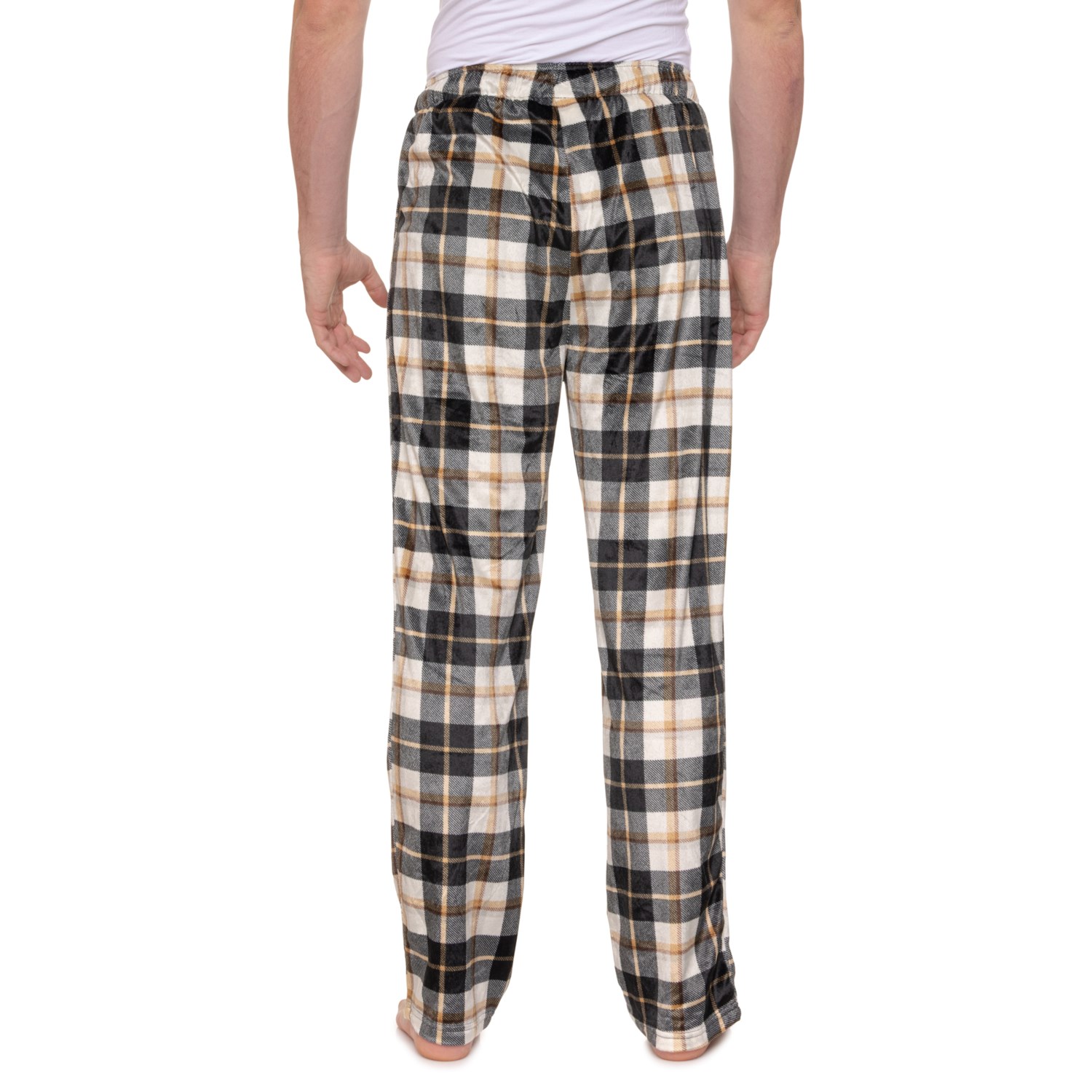 Weatherproof Vintage Silky Fleece Plaid Lounge Pants - Save 40%