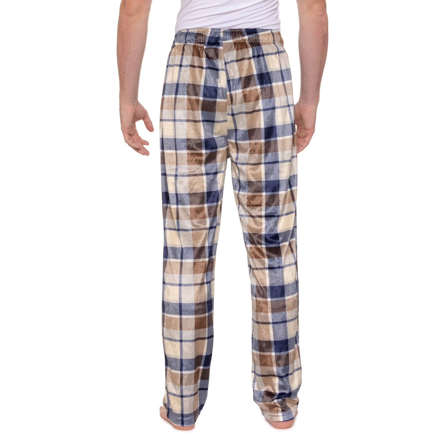 Weatherproof Vintage Silky Fleece Plaid Lounge Pants - Save 40%