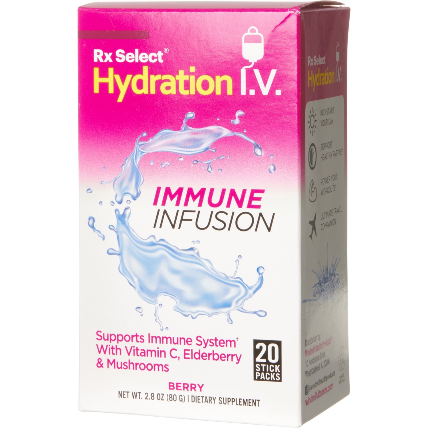 Wellness Gardens Hydration I.V. Immune Infusion Sticks - 20-Pack - Save 33%