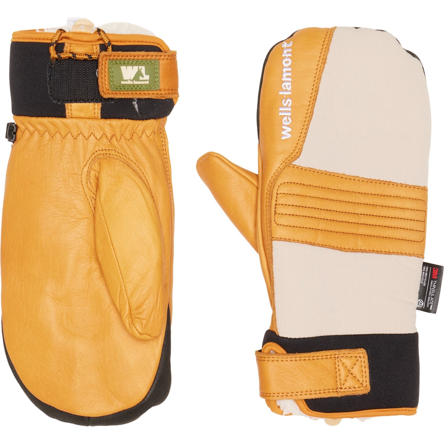 Wells Lamont HydraHyde® Hybrid Mittens - Waterproof, Insulated, Leather ...