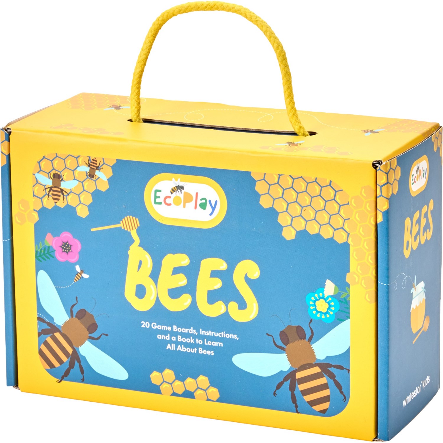 White Star Eco Play Bees Book and Game Set - 22-Piece - Save 27%