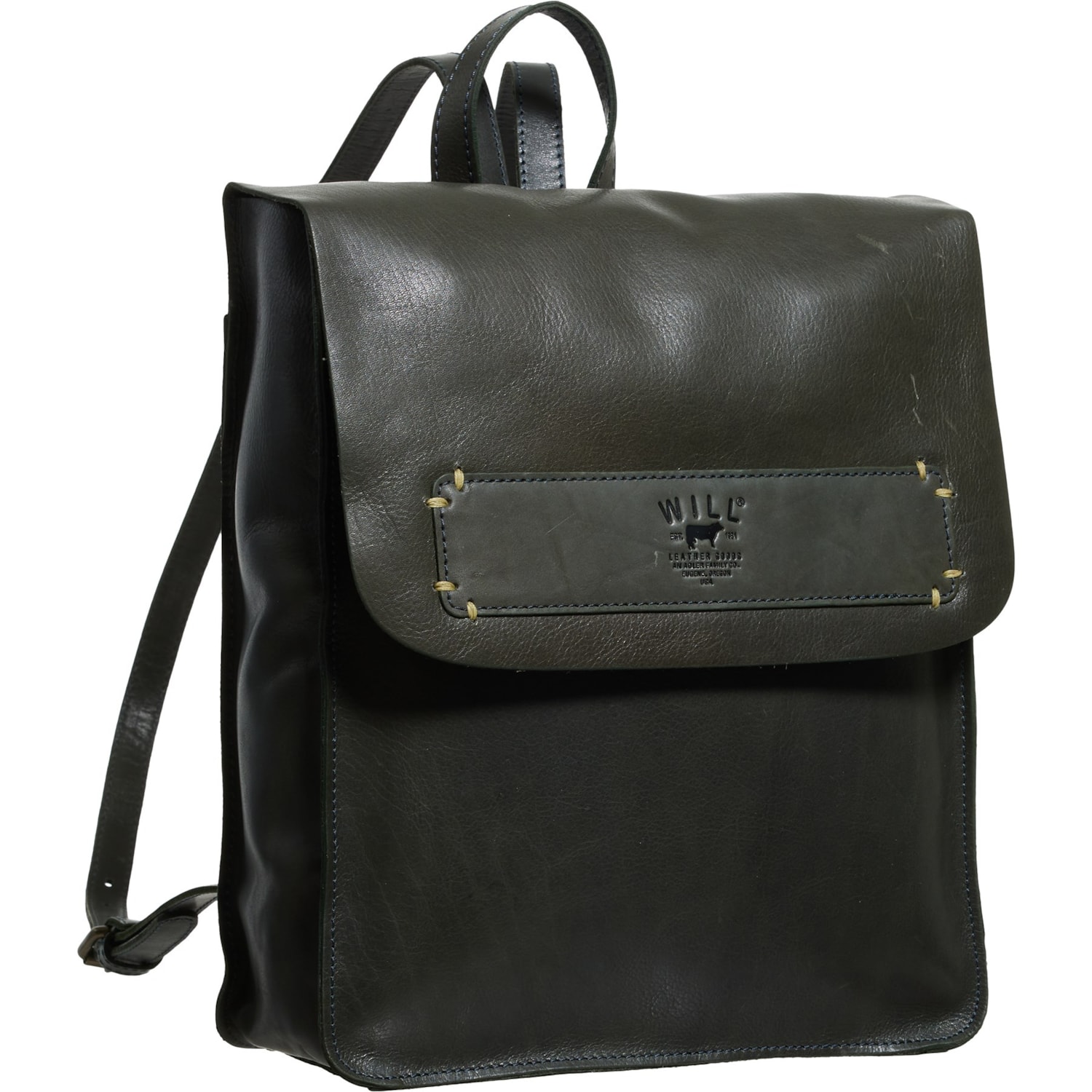 Will Leather Goods Simple Backpack - Blue - Save 55%