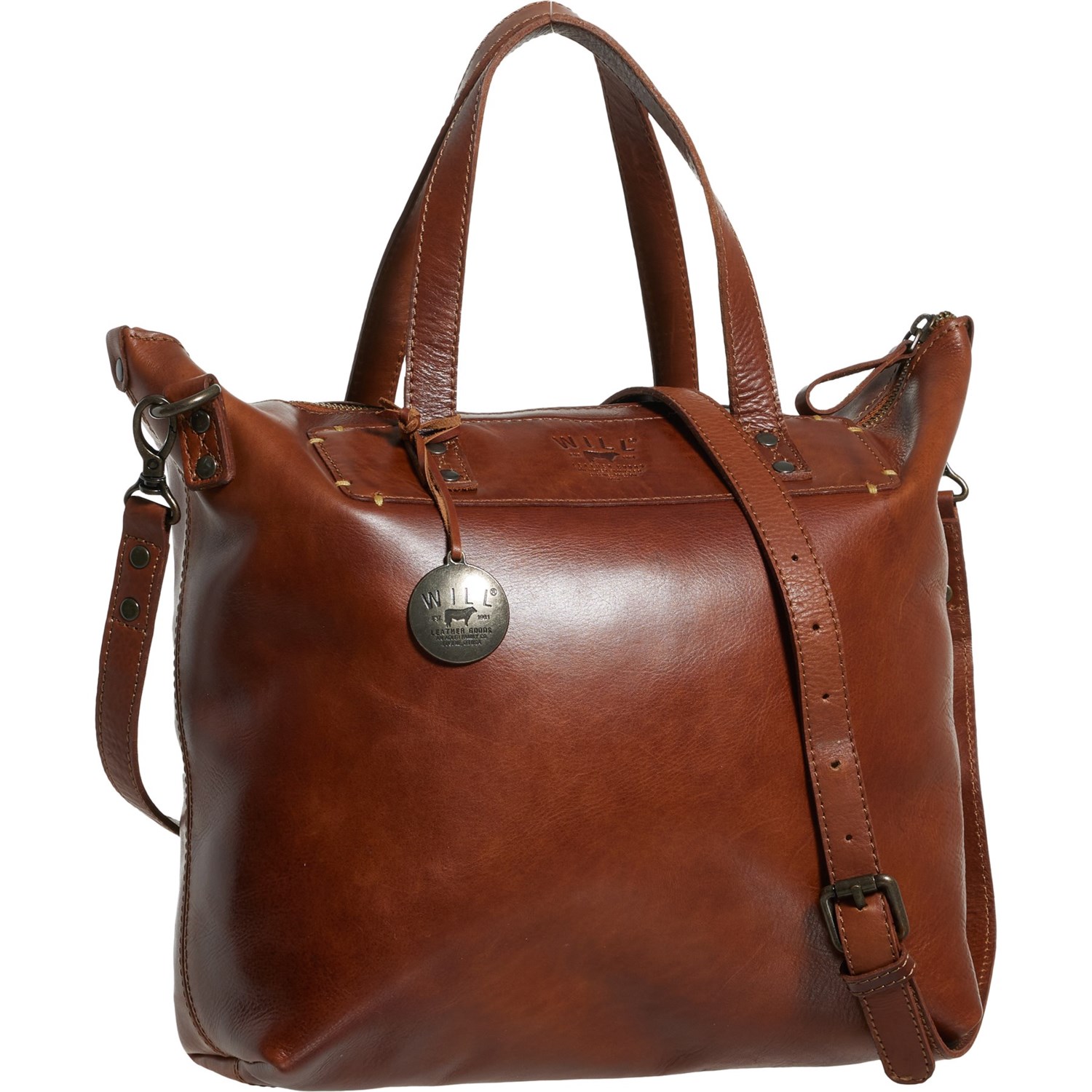Will Leather Goods Simple Satchel - Save 64%