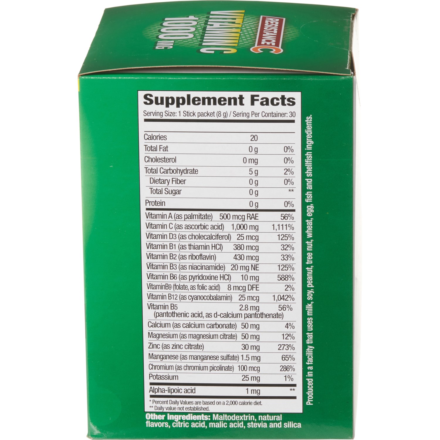 Windmill Health Products Lemon Lime Vitamin C Drink Mix - 30-Count ...