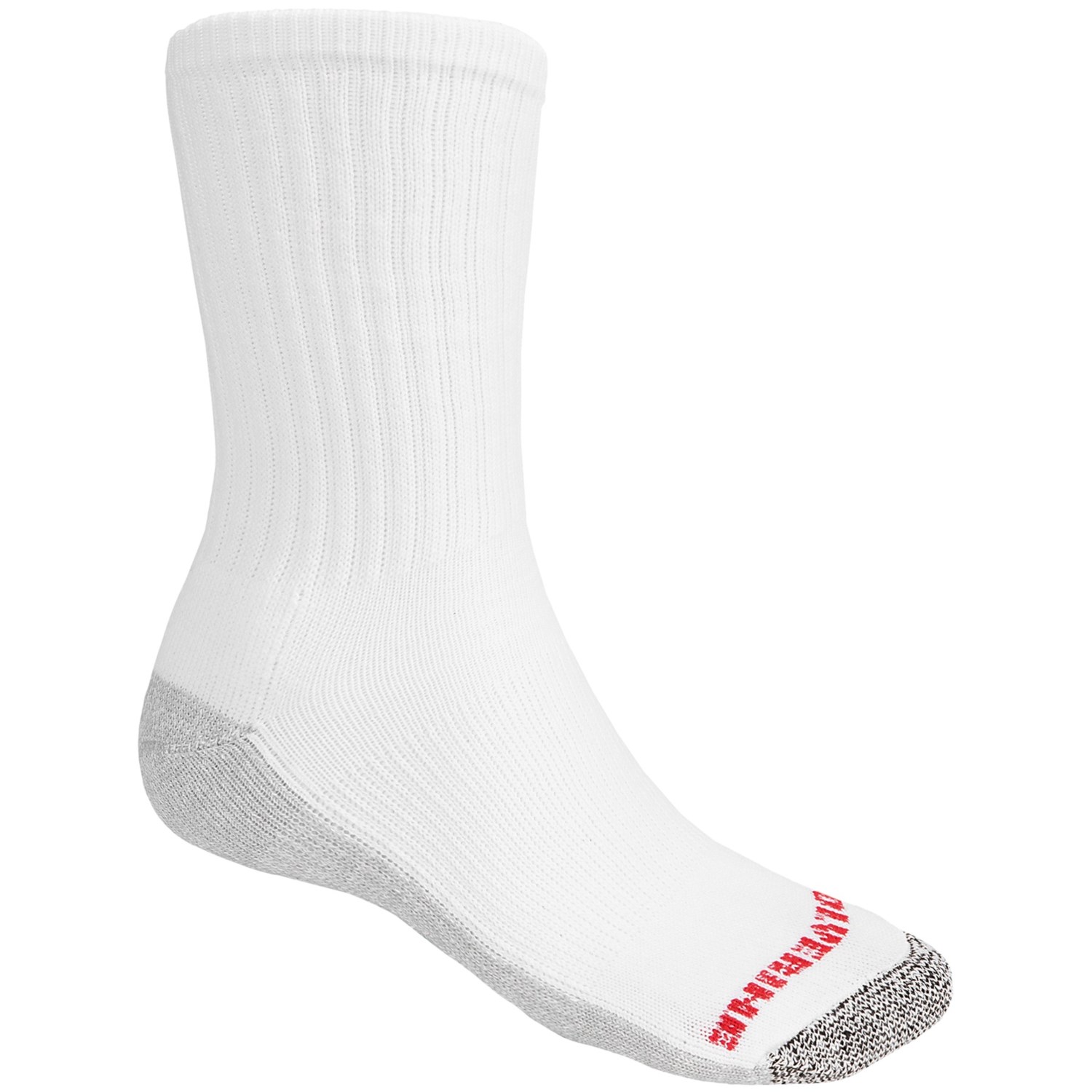 Wolverine Cotton Comfort Steel Toe Work Socks- Crew, 6-Pack (For Men ...