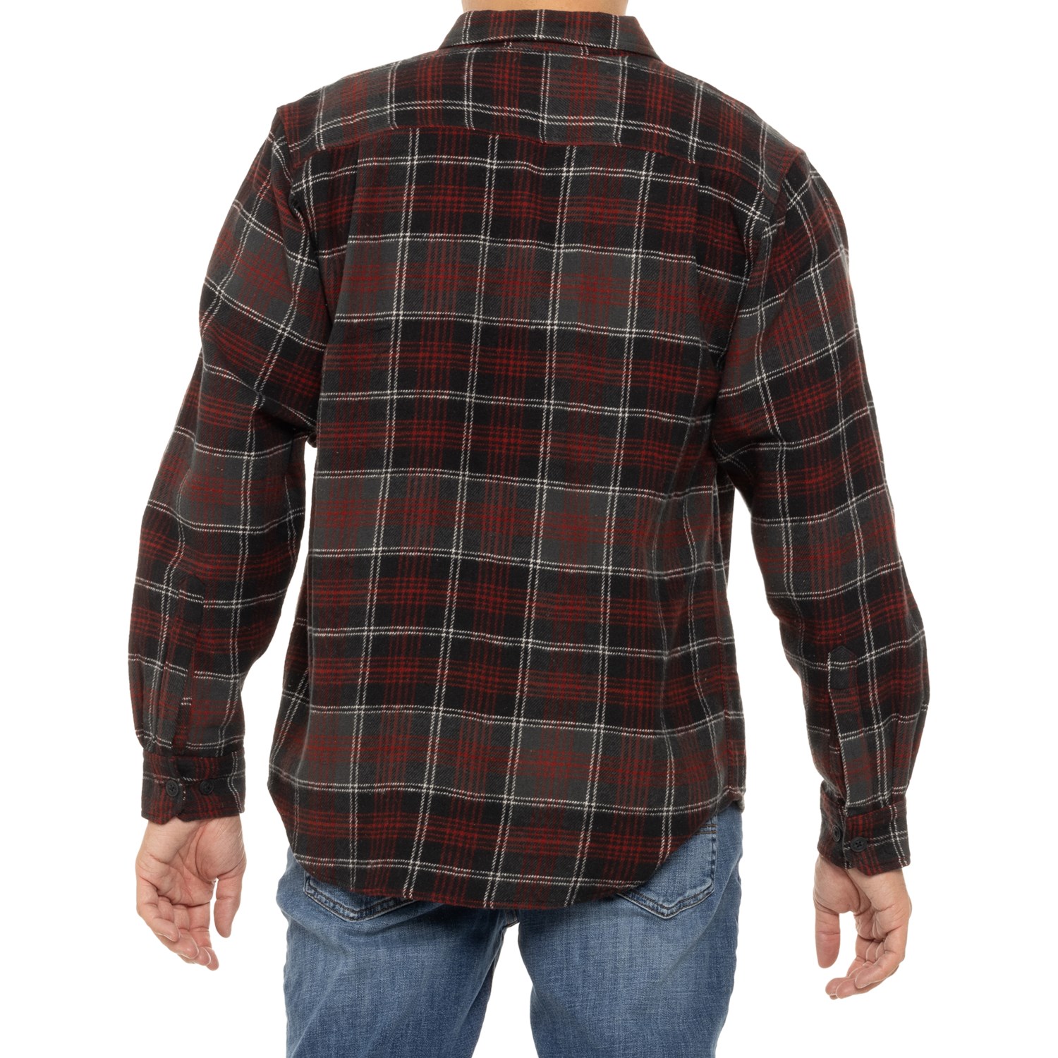 Wolverine Glacier Flannel Shirt - Long Sleeve - Save 62%