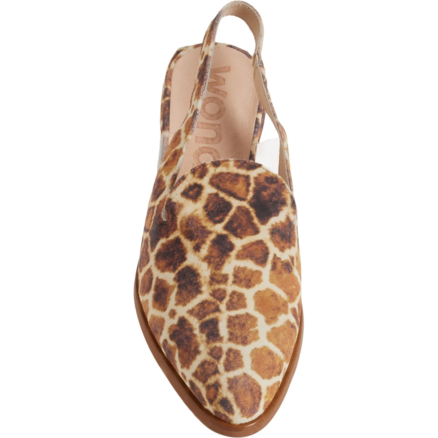 Wonders Made in Spain C-6002 Slip Back Flats (For Women) - Save 60%