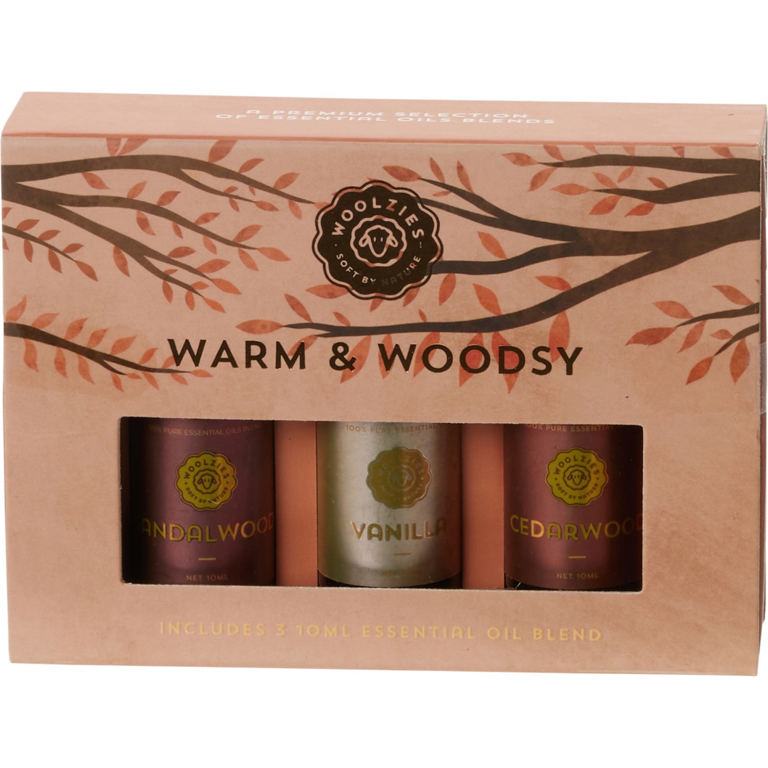 Woolzies Warm and Woodsy Essential Oils Set - 3-Pack - Save 33%
