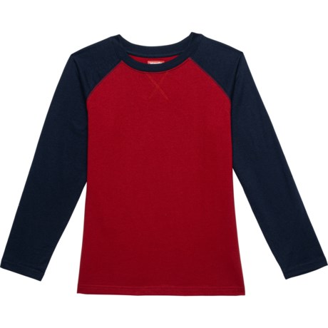 Wrangler Big Boys Raglan Shirt - Long Sleeve - Save 42%