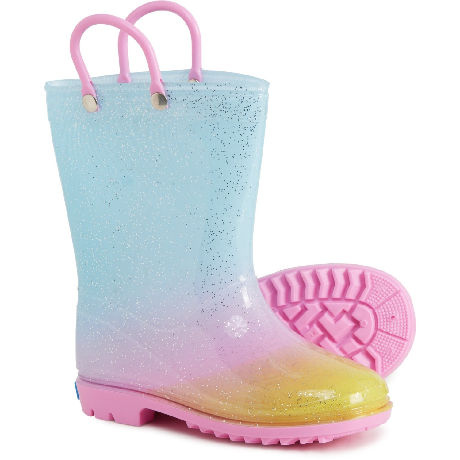 ZOOGS Little Girls Ombre Printed Rain Boots - Waterproof - Save 41%
