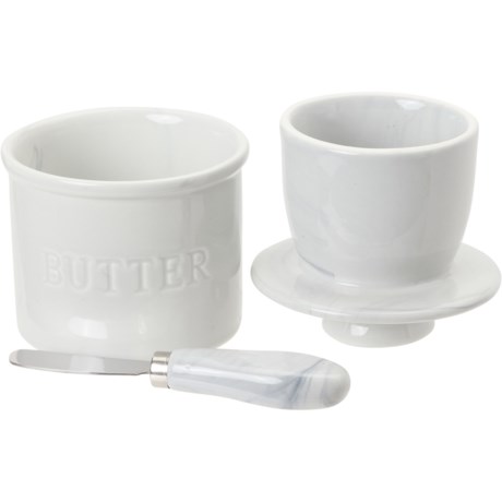 Zulay Kitchen Butter Crock With Knife - Save 35%